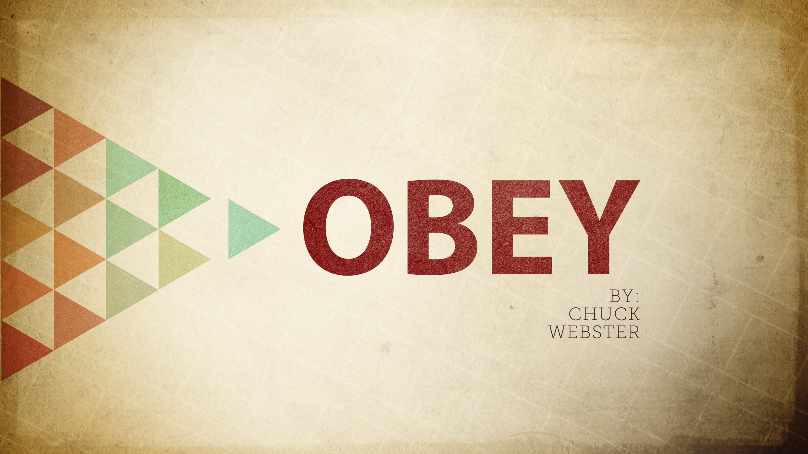 Obey – Hoover Church of Christ