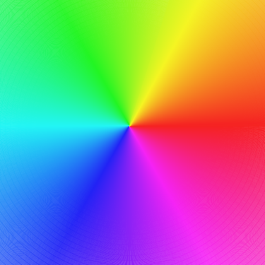 Cool Rainbow Wheel Background #art by AwesomePigLover96