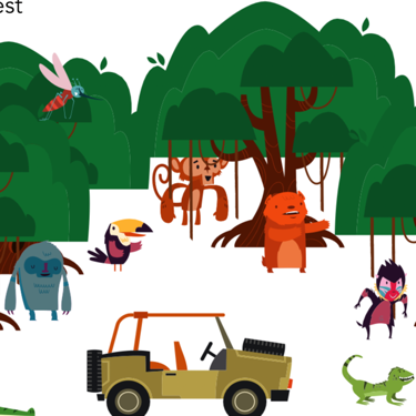 Bad forest 🌳 oh no OMG 😱 by Appleminte