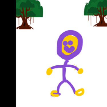 Dancing Stick Figure! #music #art #simulation #story by Maddie262!