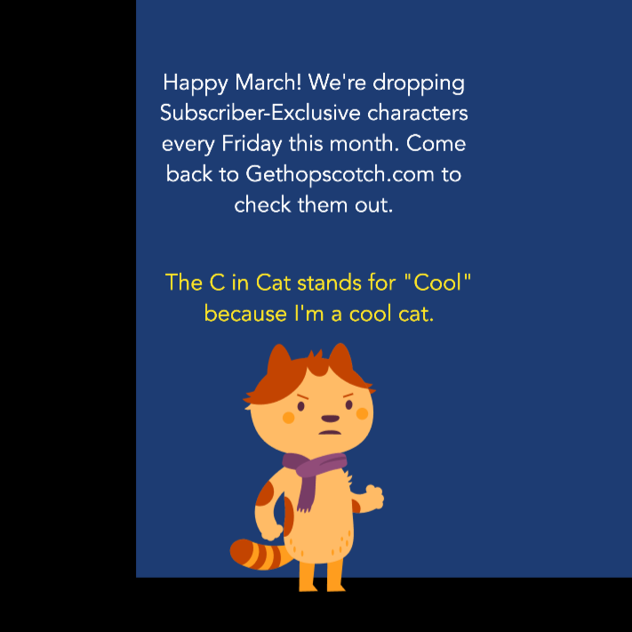 March Character Drops🤩