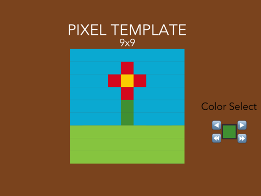 Pixel Template 9x9 by Thatguyyouknow32