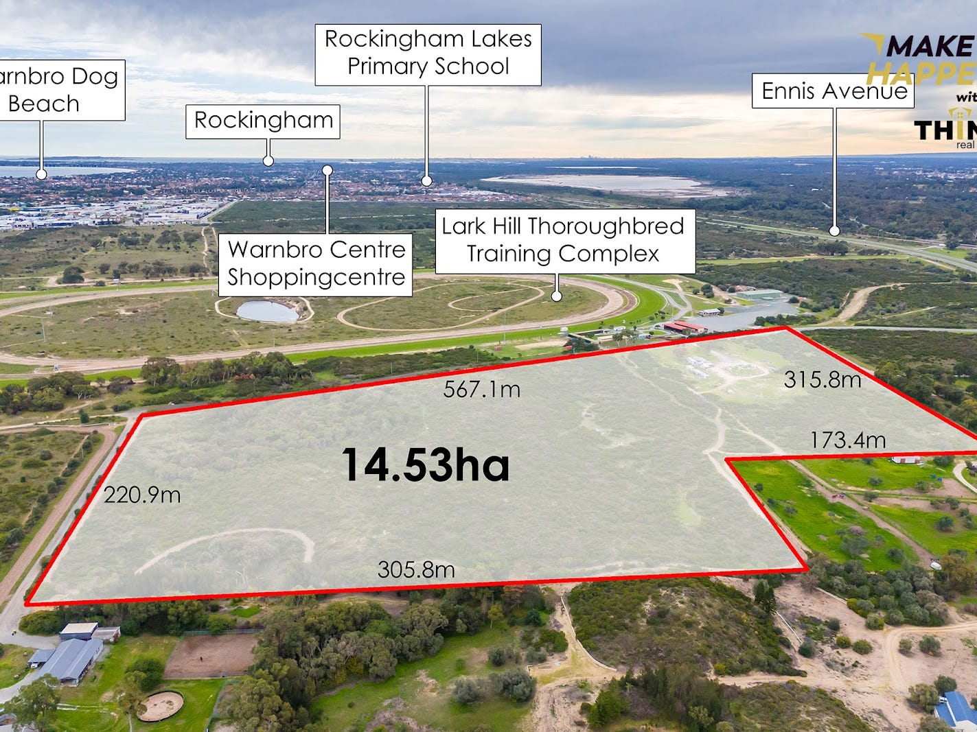 Horse Property For Sale Port Kennedy WA 6172 | 884 Stakehill Road