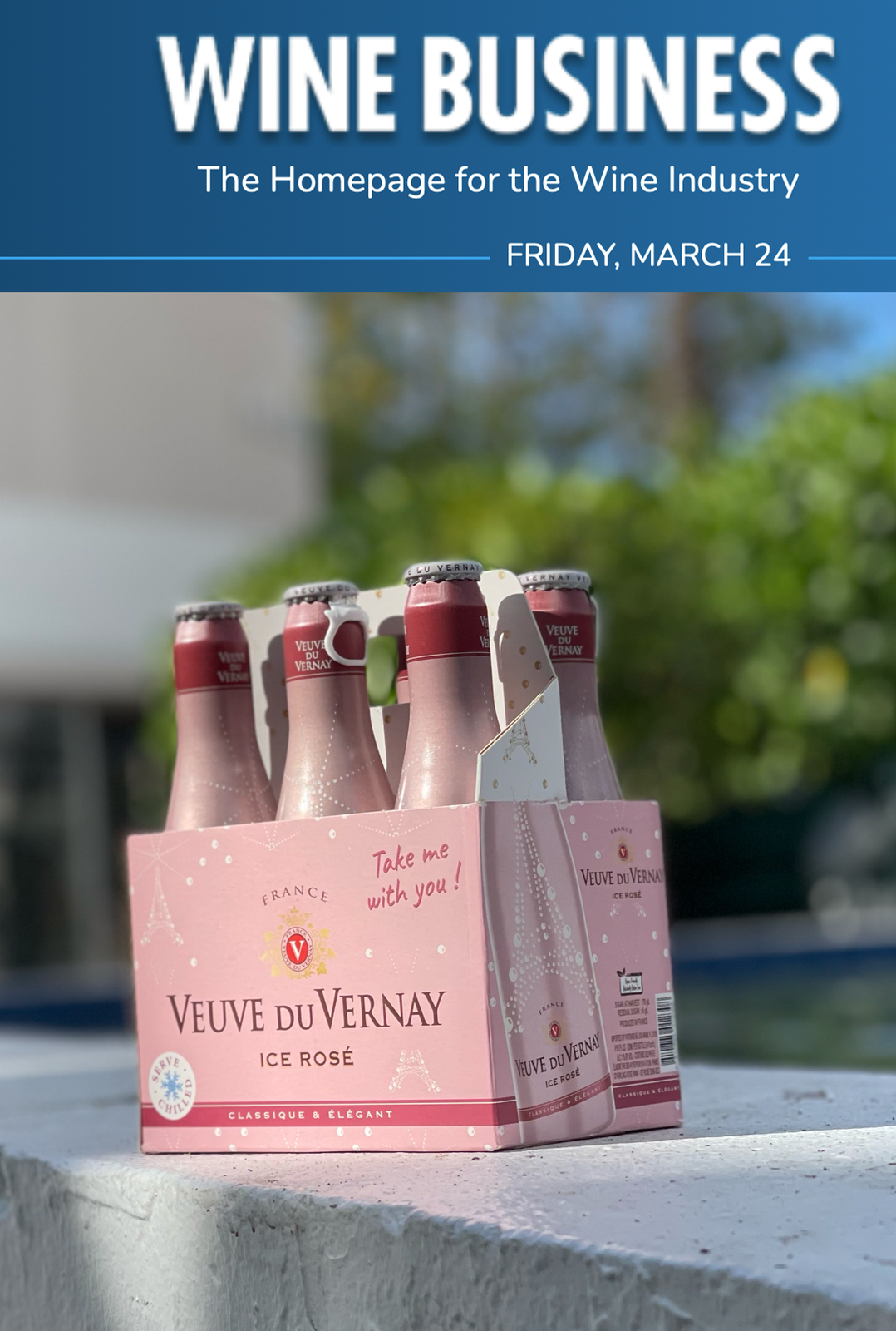BGPL USA Announces Innovative New Packaging for Veuve du Vernay Sparkling Ice Rosé | Barton ...