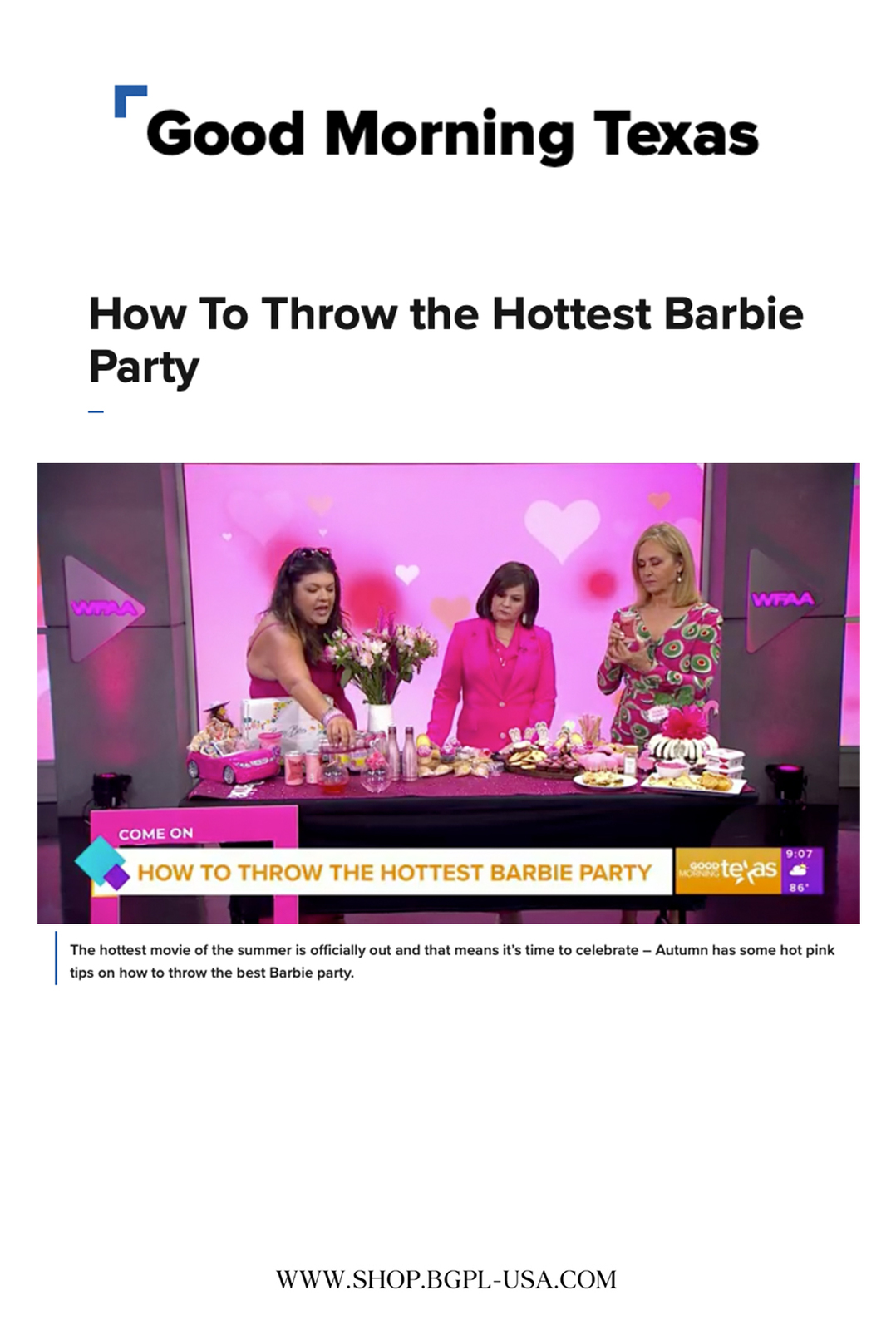 VDV Ice Rose 250ml - The perfect Fit for your Barbie Party | Barton ...