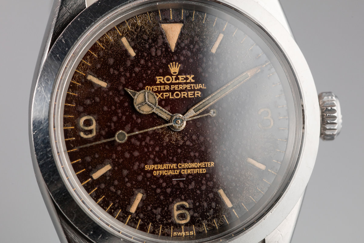 FS: 1964 Rolex Explorer 1016 with Tropical Gilt Underline Dial - Rolex ...
