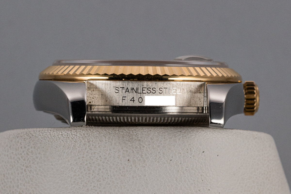 FS: 2003 Rolex Two-Tone DateJust 116223 Black Jubilee Arabic Dial with ...