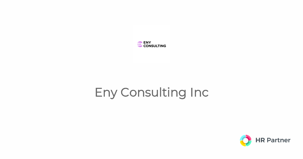 Eny Consulting Inc | Job Board