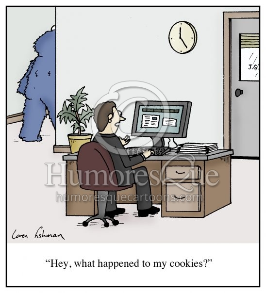 Cartoon: "Did you try unplugging it and plugging it back in ...