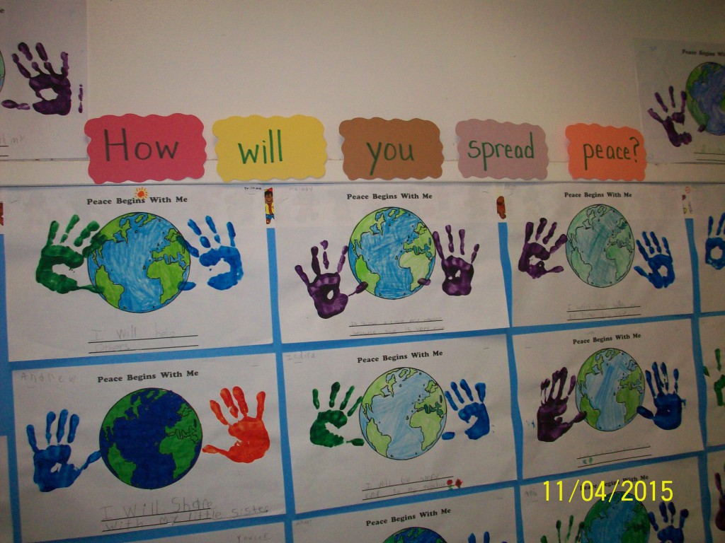 How Will You Spread Peace? – Mrs. DiDonato's Grade 1/2 Class