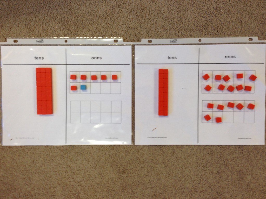 Making Numbers with Base 10 Blocks – Blogging With Brown