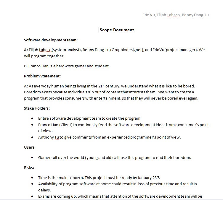 Software Development – Eric's Portfolio