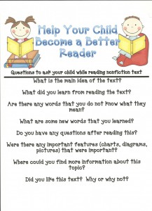Helping Your Child Become a Better Reader of Non-Fiction – Mrs. Coffer ...