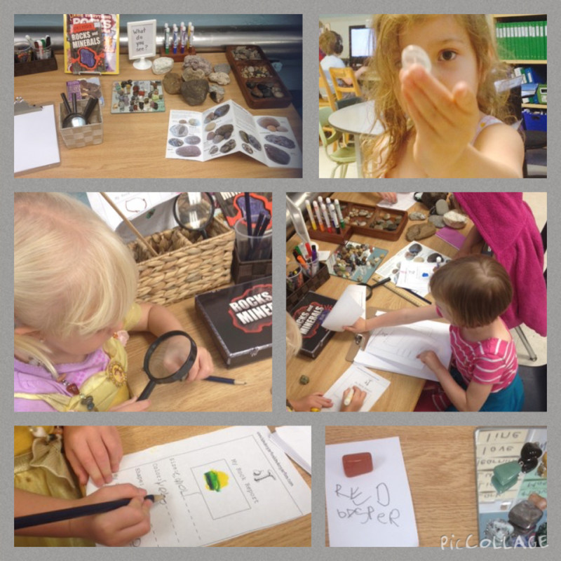 Rocks Inquiry – Kindergarten with Miss Dooley