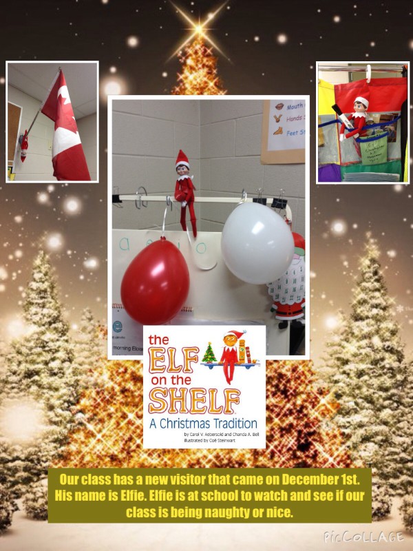 Elf In The Classroom – Mrs. Robbins & Mrs. Hill's Kindergarten Website