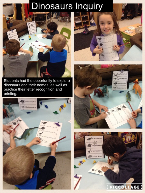 Dinosaurs Inquiry | Our Kindergarten Journey