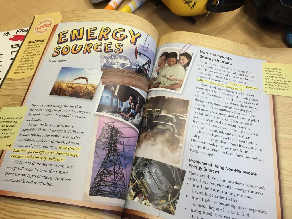 DAY 135 – April 10/2015 – Read Aloud, Open Response comprehension ...