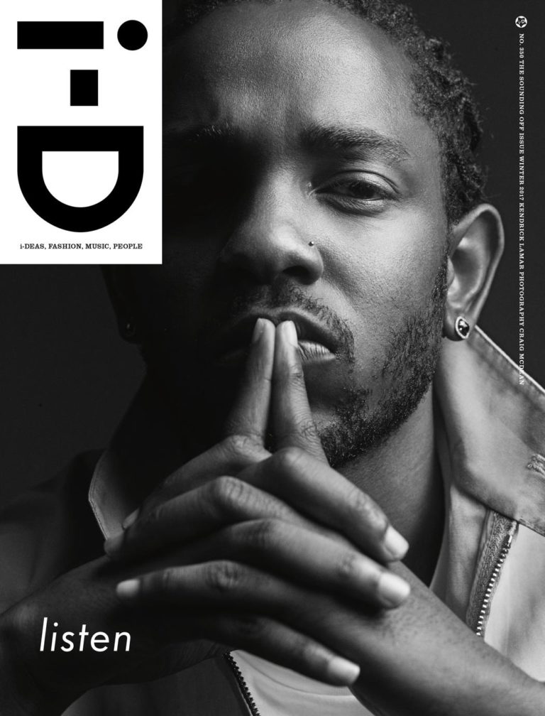 Kendrick Lamar Covers the Latest Issue of i-D Magazine | HWING