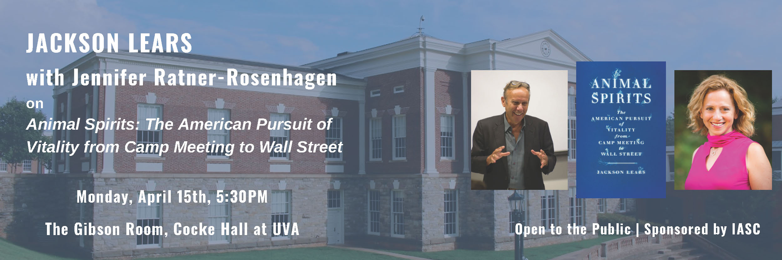 Jackson Lears in Conversation with Jennifer-Ratner Rosenhagen ...