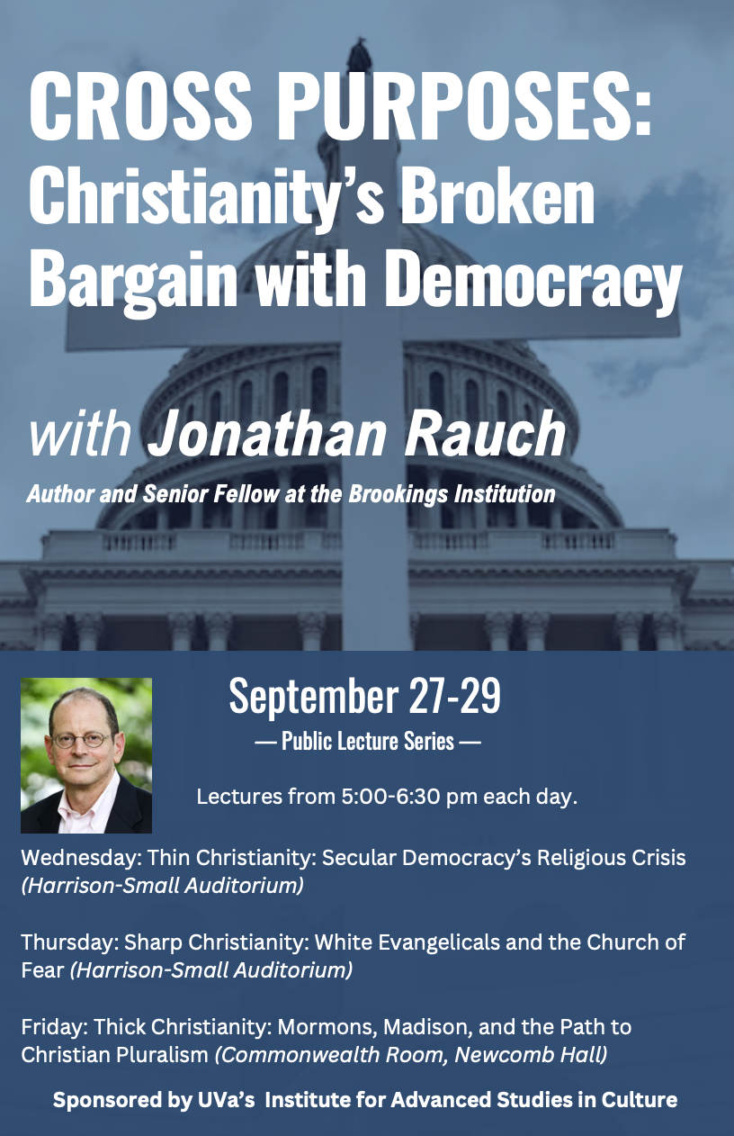 “Thin Christianity: Secular Democracy's Religious Crisis” | Institute ...