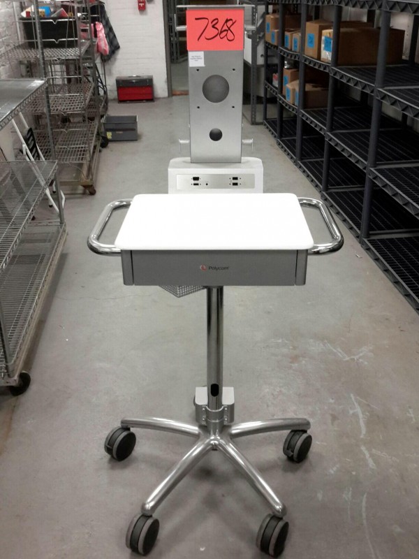 iBid Lot # 7368 - Polycom Utility Cart Model POLY-MUC1