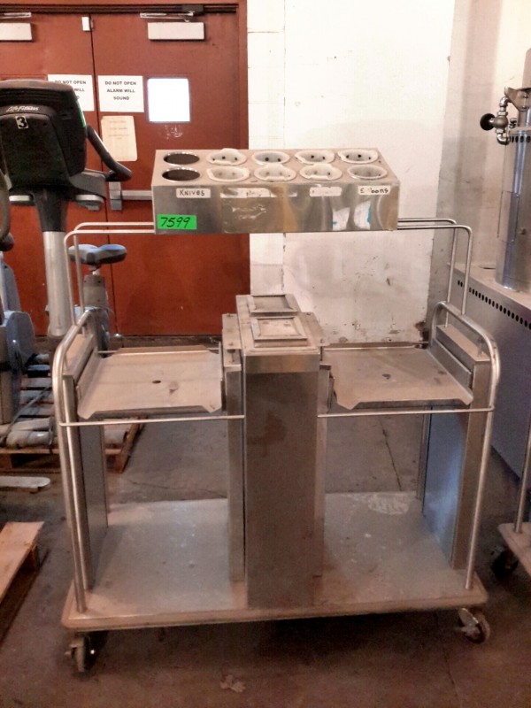 iBid Lot # 7599 - Delfield Mobile Tray/Rack Dispenser Model FT2-SN-1418SS