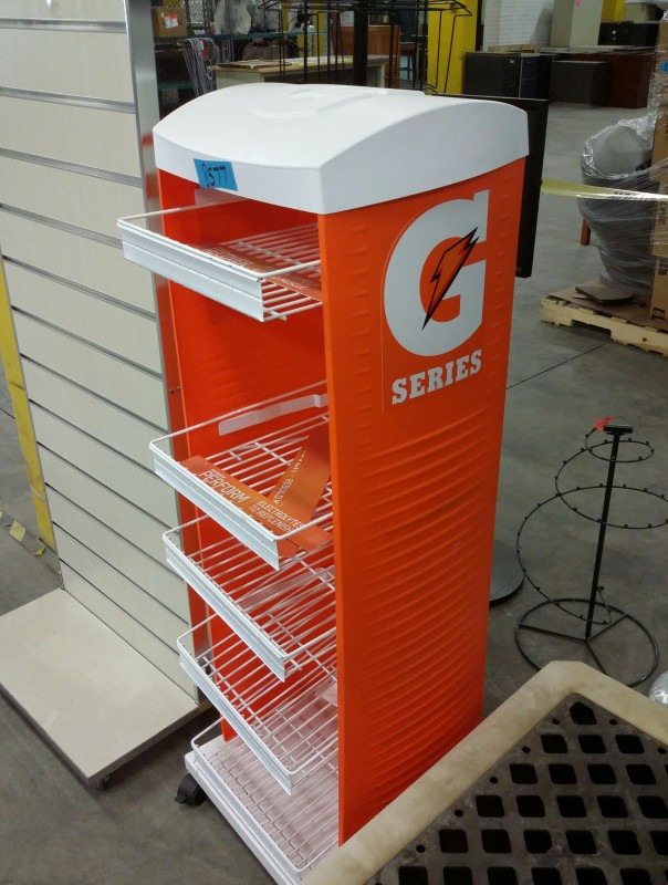 iBid Lot # 8577 - Gatorade G Series Mobbile Merchandising Rack