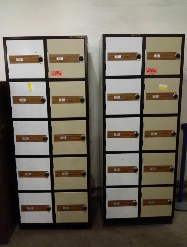 iBid Lot # 2428 - Bowling Locker Cabinets (2 each)