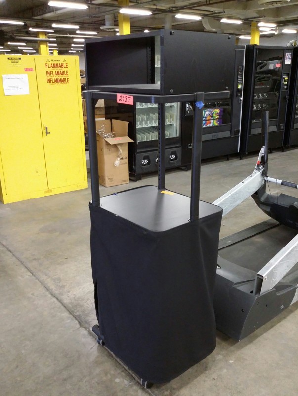 iBid Lot # 6131 - Anthro Cart w/Skirt & Box