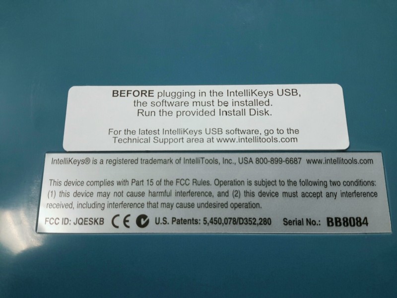 iBid Lot # 13207 - IntelliTools IntelliKeys USB Keyboard