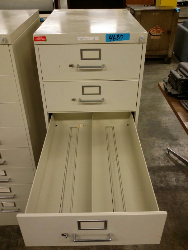 iBid Lot # 4680 - Micro-Film File Cabinet
