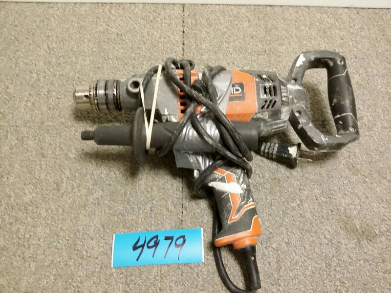 iBid Lot # 4979 - Ridgid R7122 Mud Mixer/Drill