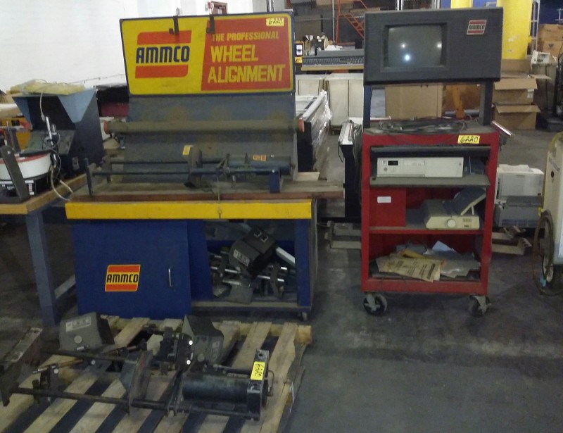 iBid Lot # 6220 - AMMCO Professional Wheel Alignment System