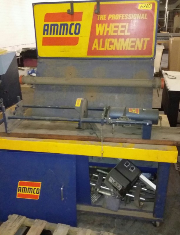 iBid Lot # 6220 - AMMCO Professional Wheel Alignment System