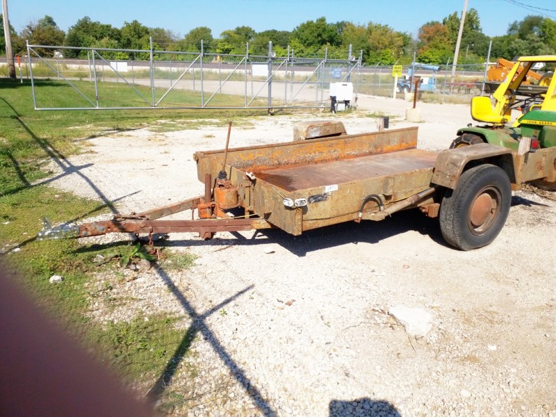 iBid Lot # 6892 - Trailevator by Magline Tilt Bed Utility Trailer (no title