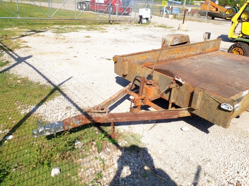 iBid Lot # 6892 - Trailevator by Magline Tilt Bed Utility Trailer (no title