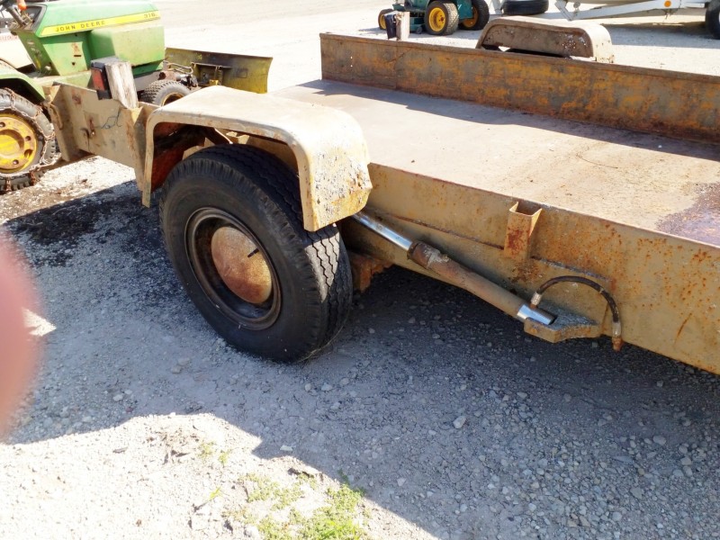 iBid Lot # 6892 - Trailevator by Magline Tilt Bed Utility Trailer (no title