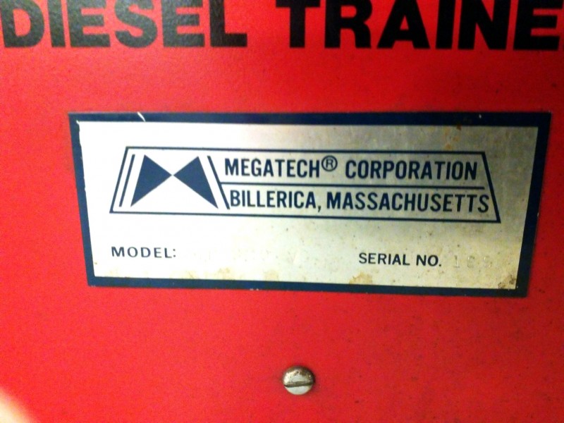 iBid Lot # 7107 - Megatech Diesel Trainer Model MP 320 V