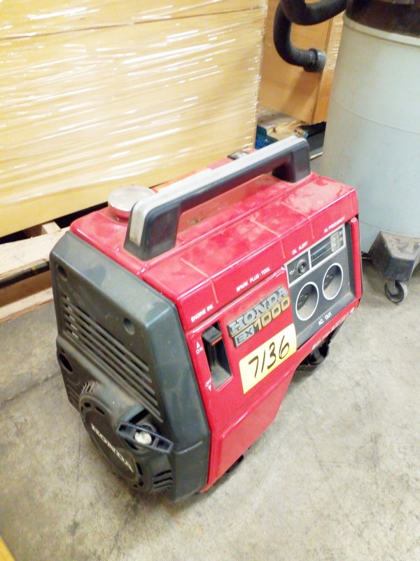 iBid Lot # 7136 - Honda EX 1000 Generator