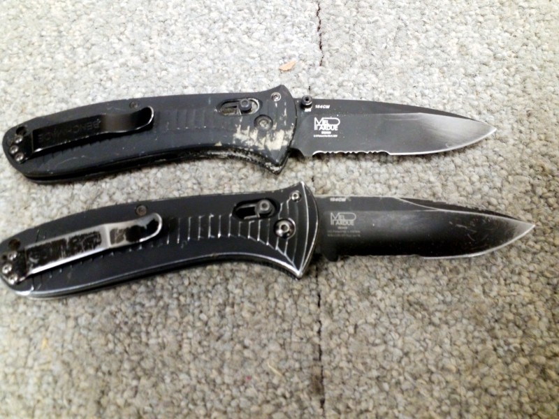 iBid Lot # 7682 - Benchmade 520 & 5000 Pocket Knives (2 each)