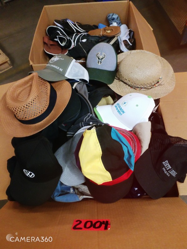 iBid Lot #2004 TSA Hats / Shoes / Footwear