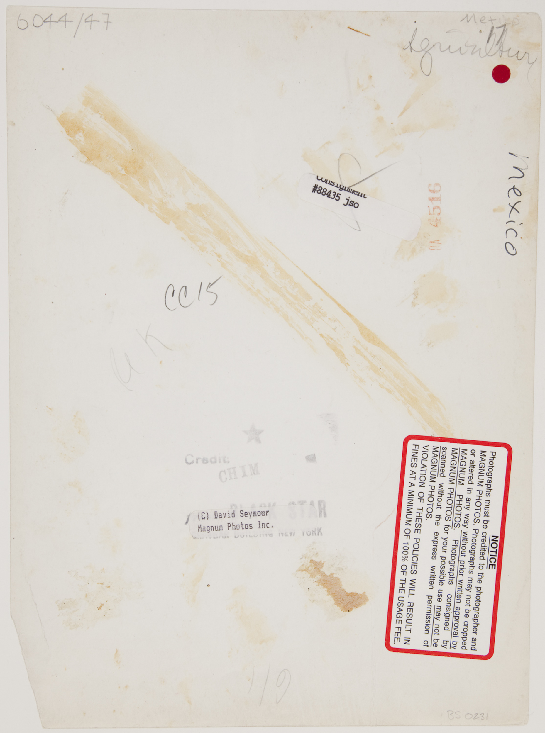 [Two men counting money on a table, Mexico] | International Center of ...