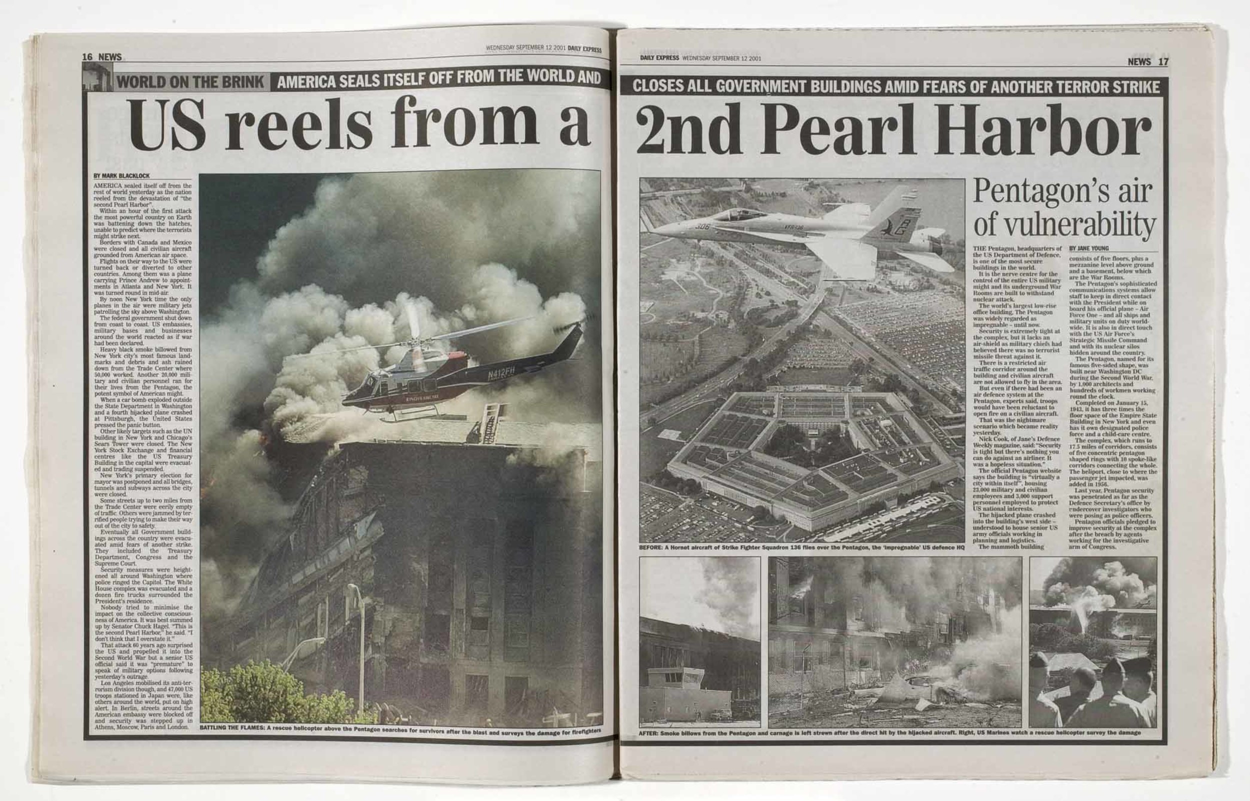 Newspaper: Declaration of War | International Center of Photography