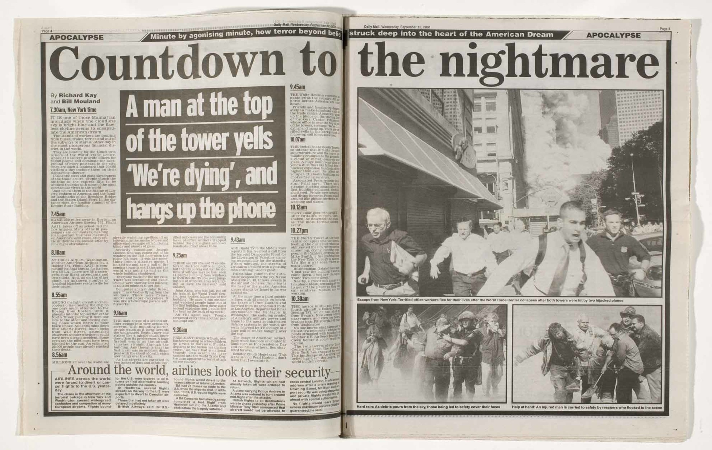 Newspaper: Apocalypse: New York. September 11, 2001 | International ...