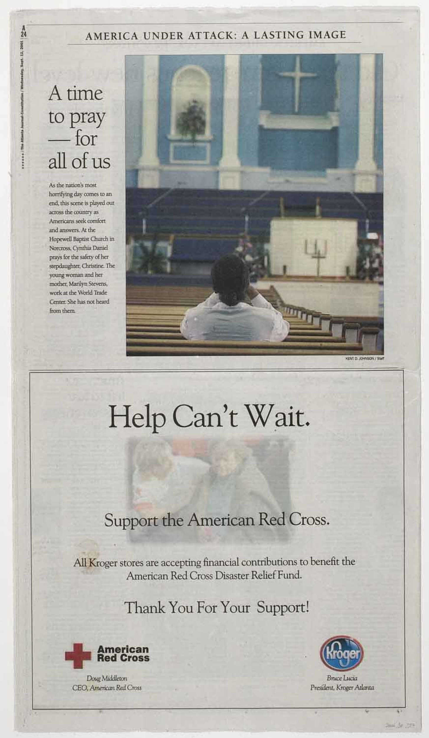 Newspaper: Outrage | International Center of Photography