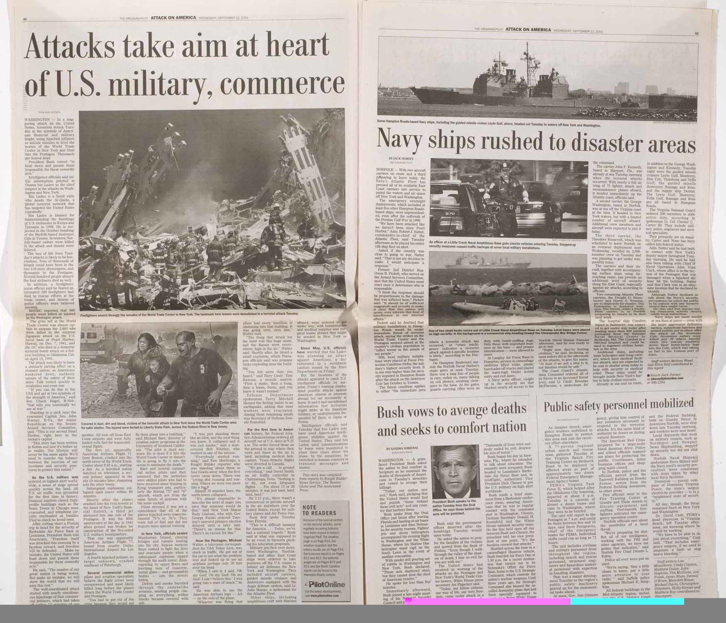 Newspaper: Horror | International Center of Photography