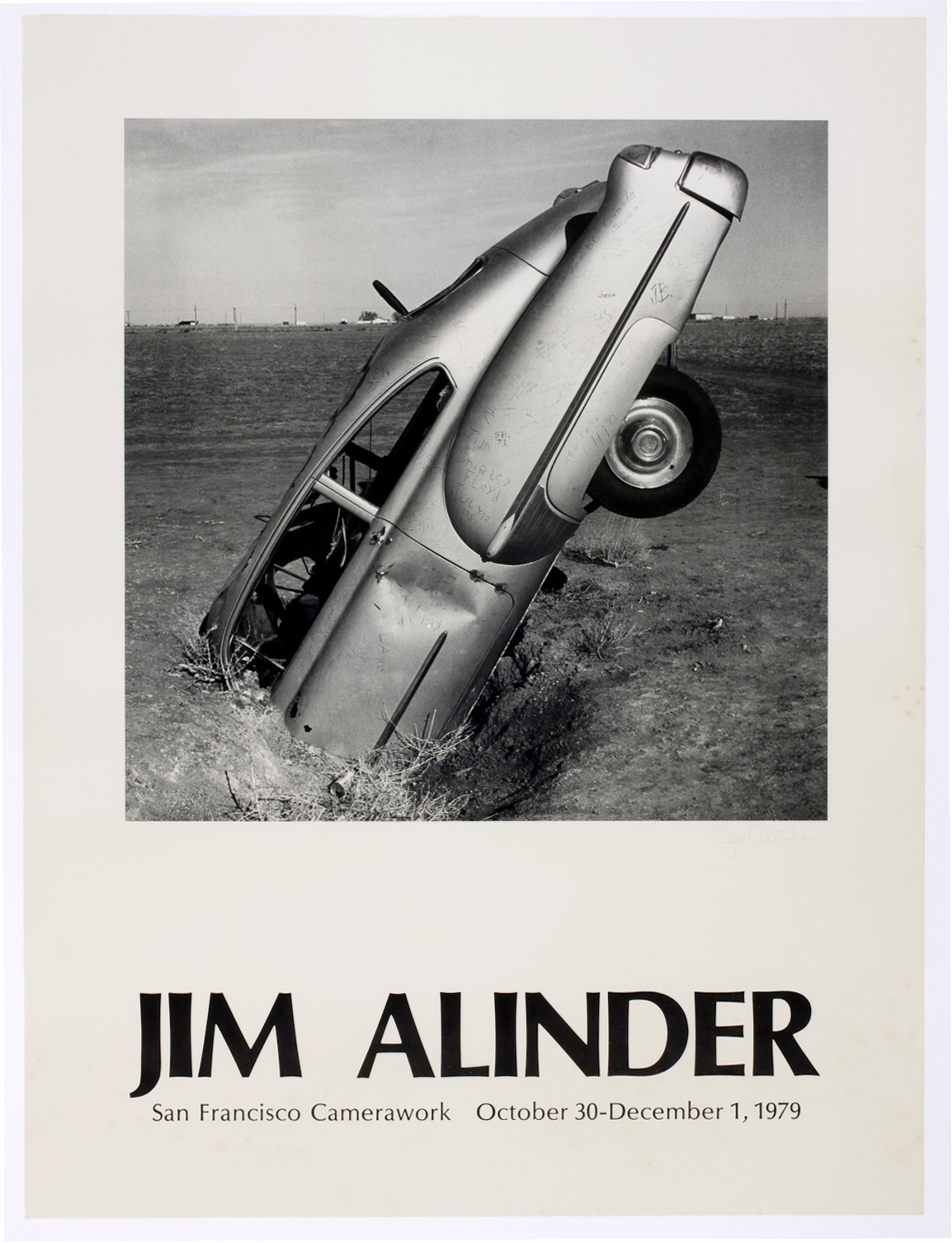 [Exhibition poster for Jim Alinder, San Francisco Camerawork ...