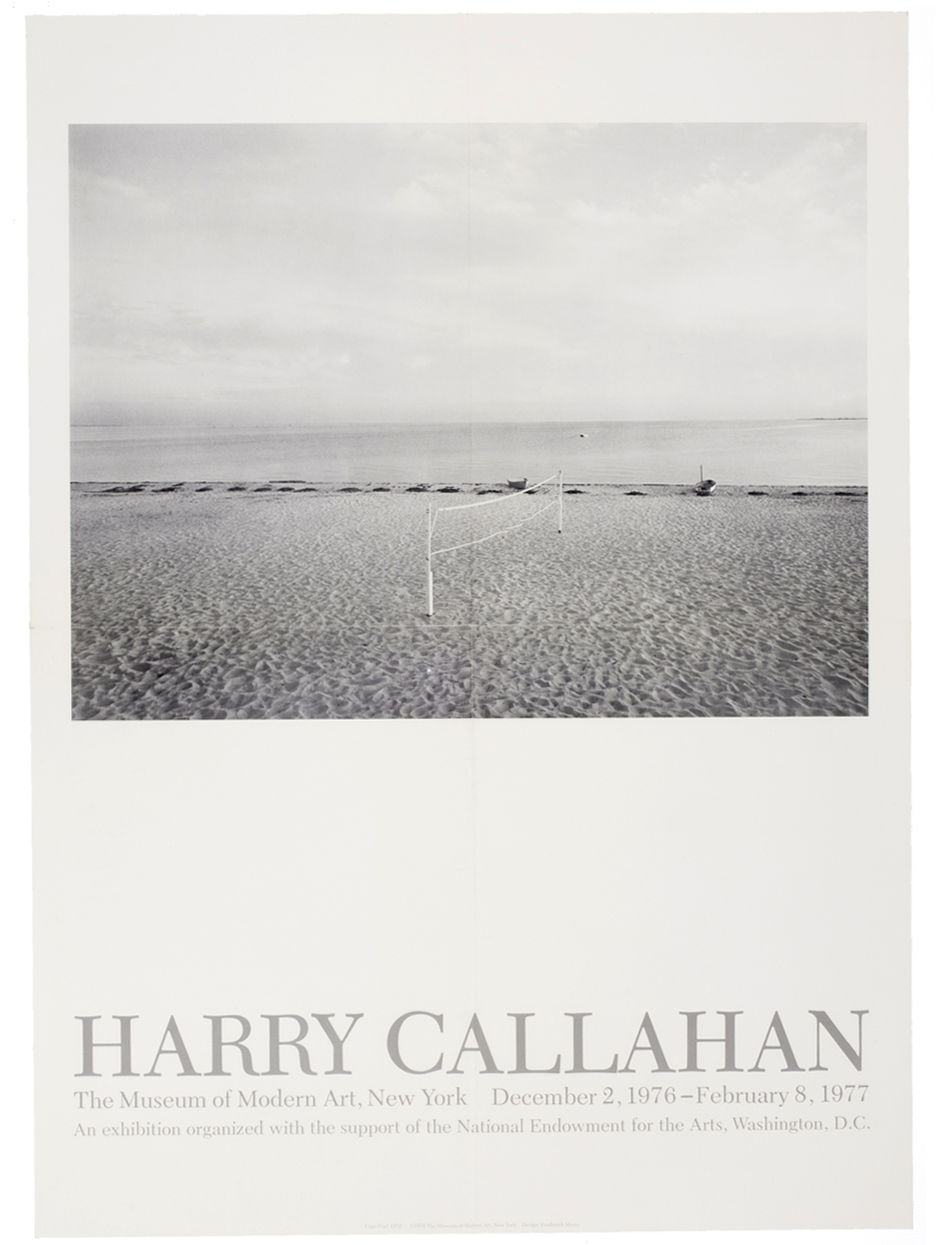 [Exhibiton poster for Harry Callahan, The Museum of Modern Art, New ...