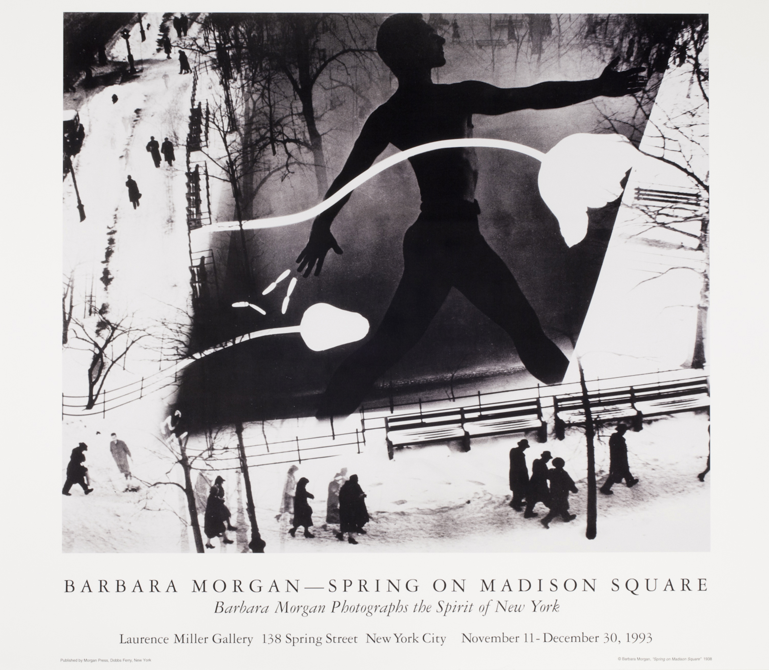 [Exhibition poster for Barbara Morgan Photographs the Spirit of New ...