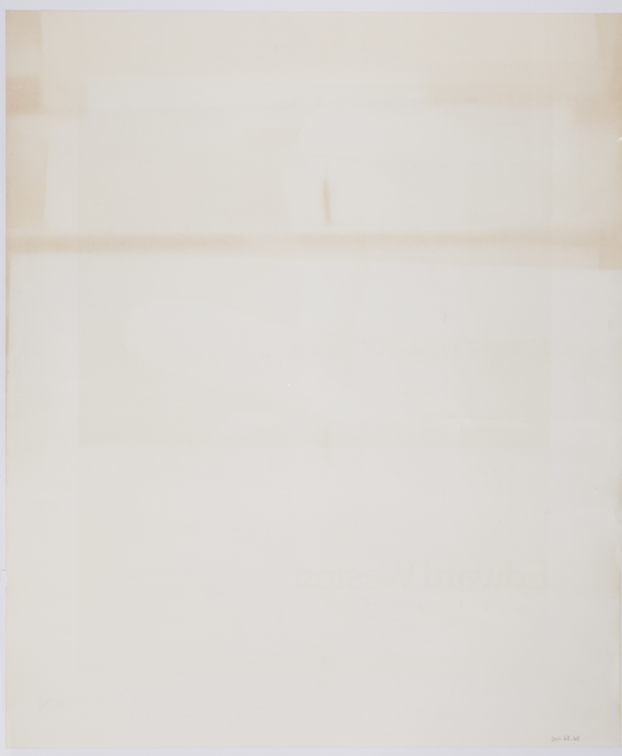 [Exhibition poster for Edward Weston, The Halstead 831 Gallery ...